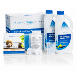 Aquafinesse Hot Tub Water Care System Kit Includes: (2) 2L Aquafinesse ...