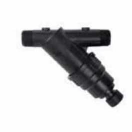 Wye Filter, 1" 150 Mesh 18 gpm 80 psi Black 4E Plastic Spin Clean ...