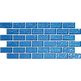 Artistry 1" X 2" Blue Glass Tile Galaxy Series | GG82348B17 | Heritage ...