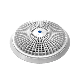 AquaStar 10" Round Star Sumpless Suction Outlet Cover and Mud Frame ...