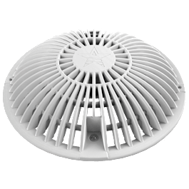 AquaStar 8" Round Retrofit MoFlow Suction Outlet Cover with Screw and ...