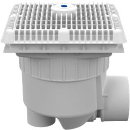 AquaStar 9" Square Wave Anti-Entrapment Suction Outlet Cover with PVC ...