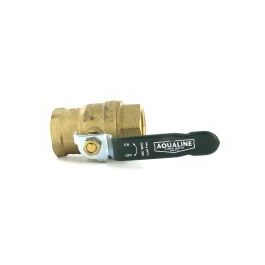 Aqualine 1" Gas Valve Full Port Lead Free Csa | BBV-100LF | Heritage ...