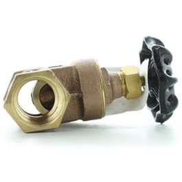 Aqualine BGV Gate Valve Brass 1" FPT | BGV-100 | Heritage Plus