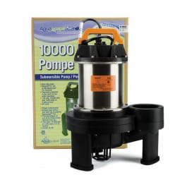 1 hp 120 V 10600 gph Direct Drive AquascapePRO 10000 Pond Pump ...