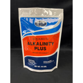 AquaBrite Alkalinity Plus 10 lb Pouch 4/Case | AQUPSC10 | Heritage Pool Plus