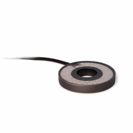 LED Light Ring, 1-3/8" x 3.5" x 3/4" Oil Rubbed Bronze Solid Brass For ...