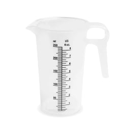 128 oz Polypropylene Natural Chemical Measuring Pitcher | Heritage Plus