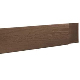 20' x 1/2" x 6" Poly Board Brown Landscape Edging | BABPB620 | Heritage ...