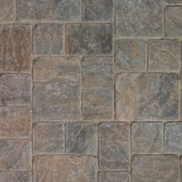 Paver Stone, 5" x 5" x 2" Square Positano Interlocking Italian ...