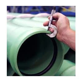 4" x 10' SDR-35, Bell End, White PVC Drainage Pipe | Heritage Plus
