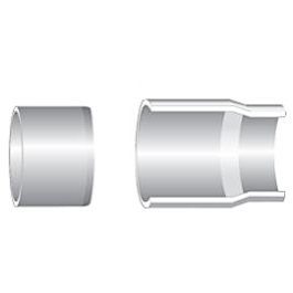 Perforated Sewer Pipe, 8" x 20' PVC BE | KB-3520P | Heritage Plus