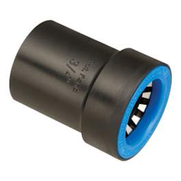 Seal Bushing Adapter, 3/4" Socket, ABS, Stainless Steel and EPDM, Blue ...
