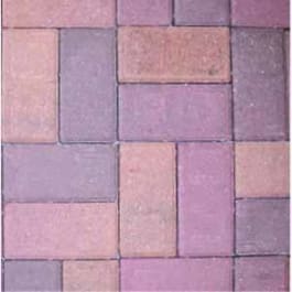 Borgert Products Paver Stone, 4" x 8" Rectangular Interlocking Holland ...