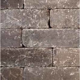 Retaining Wall, 8" x 4" Trapezoid Iron Range Strassen | Heritage Plus