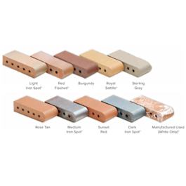 Safety Grip Lt Ironspot Brick Coping | Heritage Pool Plus