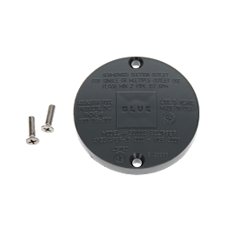 Blue Square Eclipse Main Drain, Round, Gray | 501003GR | Heritage Pool Plus