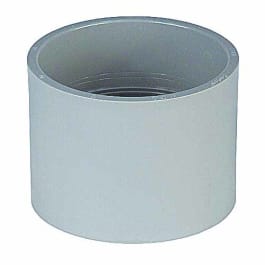 Coupling, 2" x 2-1/2" Slip Gray PVC Standard | Heritage Plus