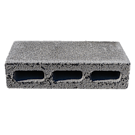 Reg Lw Block, 4" x 8" x 16", Concrete | Heritage Plus