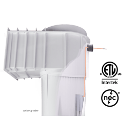 CMP Pool Defender Vinyl Bonded Skimmer, White Body/ White Cover, ABS ...