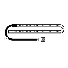 CMP Brilliant Wonders 12" LED Waterfall Light Strip | 25677-130-950 ...