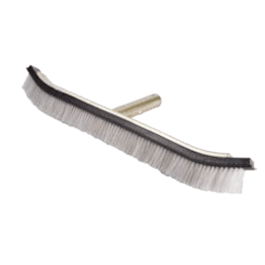 CMP Pool Brush, Gold, Stainless Steel, 18" | Heritage Pool Plus