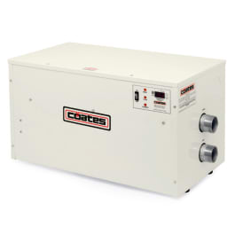 Coates 45 Kw 240V 191 Amps Single Phase Electric Pool And Spa Heater ...
