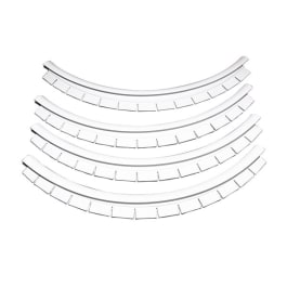 Cp2 White 2'R Aluminum Coping Corner | CP2PCP2 | Heritage Pool Plus