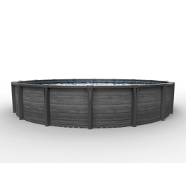 Carvin Downtown Oval Complete Pool Kit, Aluminum Panels, 24CT, 18' X 33 ...
