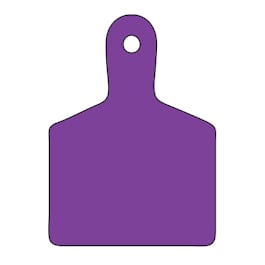 Christy Purple Marking Decal ID Tag Warning Recycled/Reclaimed Water Do ...