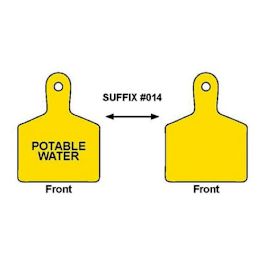 Yellow POTABLE WATER Thermoplastic Polyurethane (TPU) Single Sided ...
