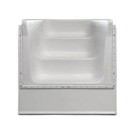 Quaker 4' 3-Tread Straight Step - White | QP-0004S | Heritage Pool Plus