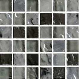 1" x 1" Desert Oasis Glass Tile, Mojave Night | RV809 | Heritage Pool Plus