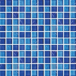 1" x 1" Surfside Texas Beaches, Glass Mosaic, 11 SQFT/Box Sold By Sheet ...