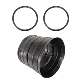 ADS Watertight Coupling, Bell-End HDPE Dual Wall Injection Molded N-12 ...
