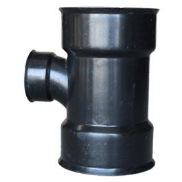 ADS Watertight Sweeping Tee, Bell-End HDPE Dual Wall Injection Molded N ...