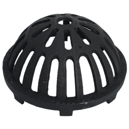 Nyloplast Domed Grate Ductile Iron 12" | DFE1299CGD | Heritage Pool Plus