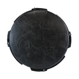 ADS Sump Lid Solid Locking HDPE 18", Black | Heritage Plus
