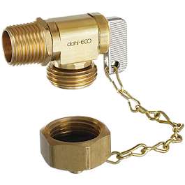 Hose Valve, FSWT OR MIP X Male Hose | 621DH-01-04-CC | Heritage Plus