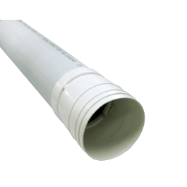 ADS Drainage Pipe, Triple Wall, Bell-End x Spigot, 3" x 10' | DPE030TWS ...