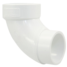 DWV-PVC 90 STREET ELBOW SPXS 3" | Heritage Plus