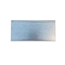 Steel Folded Landscape Edging, 16 gauge, 10' Galvanized, Perforated ...