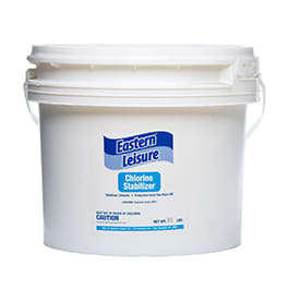 Easter Leisure Chlorine Stabilizer 25 Lb Pail | P1725FS | Heritage Pool ...
