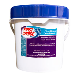 First Choice Chlorine Stabilizer Conditioner 9 lb Pail 4/Case ...