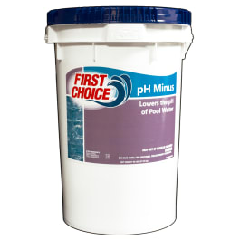 First Choice pH Minus 60 lb Pail 1/Case | F084060060FC | Heritage Pool Plus