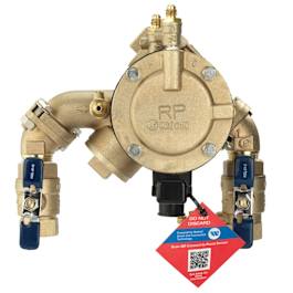Febco Reduced Pressure Zone Backflow Preventer Assembly, 3/4" FNPT | F825DYA | Heritage Plus