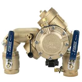 Febco 825 Reduced Pressure Backflow Preventer, N-Pattern Angle Union ...