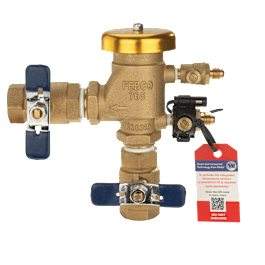 Febco 765-QT-FZ Pressure Vacuum Breaker Backflow Preventer Quarter Turn ...