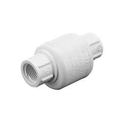 1/2" IPS FPT x IPS FTP PVC Swing Check Valve | 1520-05F | Heritage Pool ...