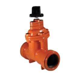 3" Push-On Ductile Iron 250 psi 115PO Series Resilient Wedge Gate Valve ...